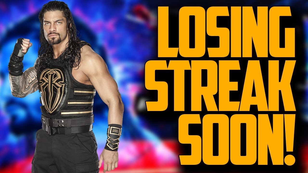 Roman Reigns Losing Streak! Huge Records Of Roman Reigns! - YouTube
