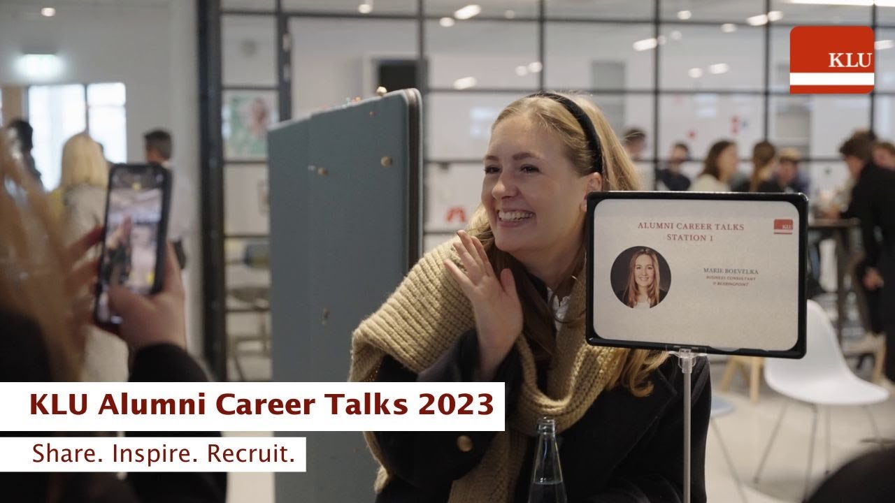KLU Alumni Career Talks 2023 – Share, Inspire, Recruit. - YouTube