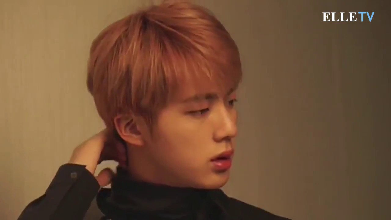 BTS Jin X Elle - YouTube