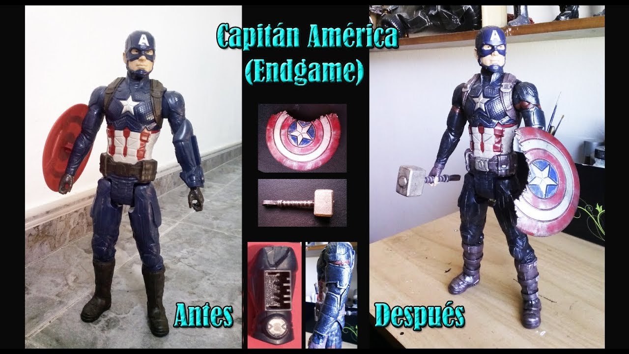 Captain America Custom (Endgame). - YouTube