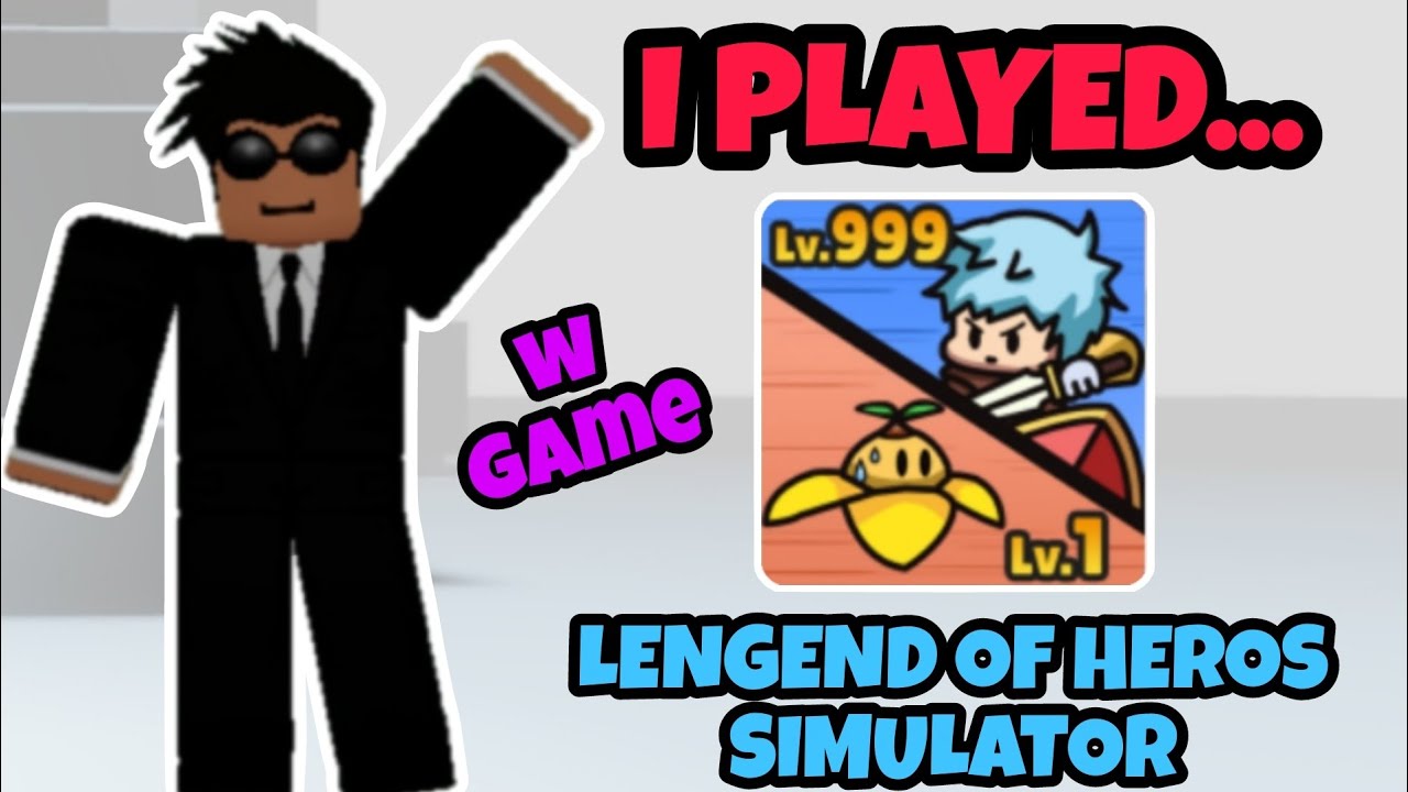 I BECAME THE ULTIMATE HERO IN LEGENDS OF HEROS SIMULATOR! (Roblox ...