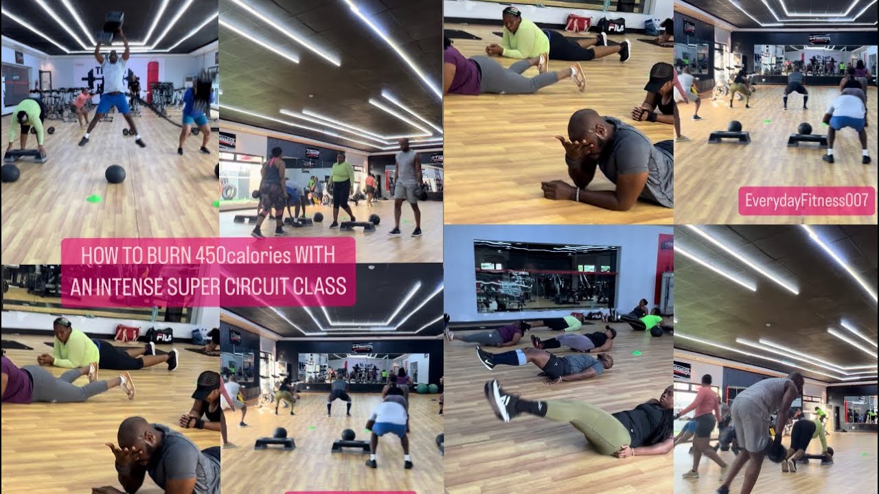 Sweat & Burn | 450 calorie Blast | 45-Minute High-Intensity Circuit ...