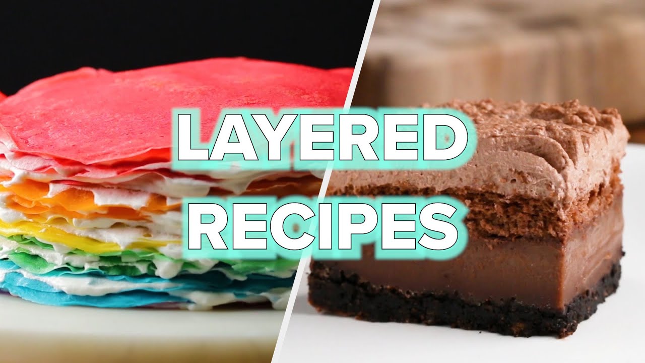5 Layered Cake Recipes We Promise Are Worth The Effort • Tasty - YouTube