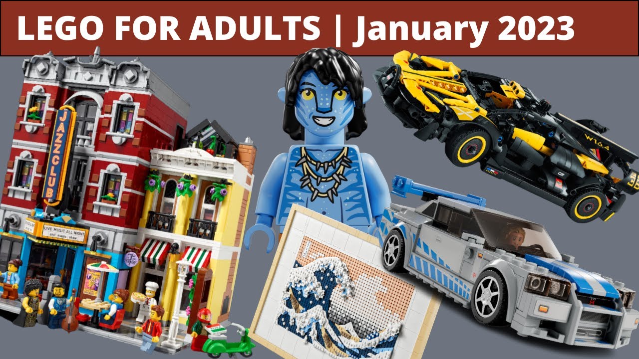 News: LEGO for Adults | January 2023 #LoveBricks - YouTube