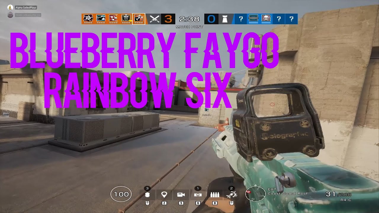 Blueberry Faygo | SailedPlayz | Rainbow Six Montage - YouTube