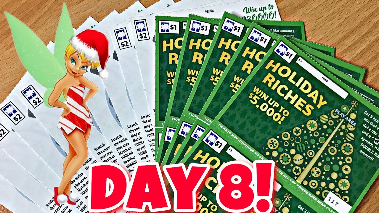 SANTA BROUGHT A BUNCH OF LOTTERY TICKETS! $50 IN SC LOTTERY TICKETS ...