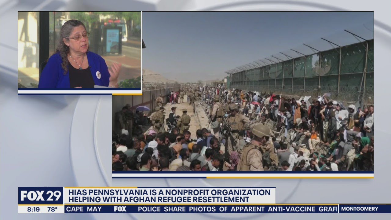 HIAS Pennsylvania helps with Afghan refugee resettlement - YouTube