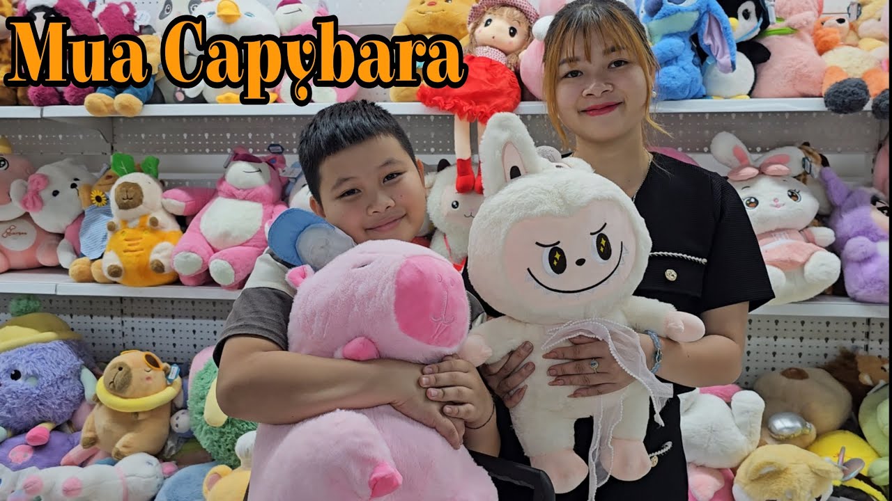Em Mun Được Điểm 10 Mẹ Dẫn Đi Siêu Thị Mua Capybara - Mun Channel - YouTube