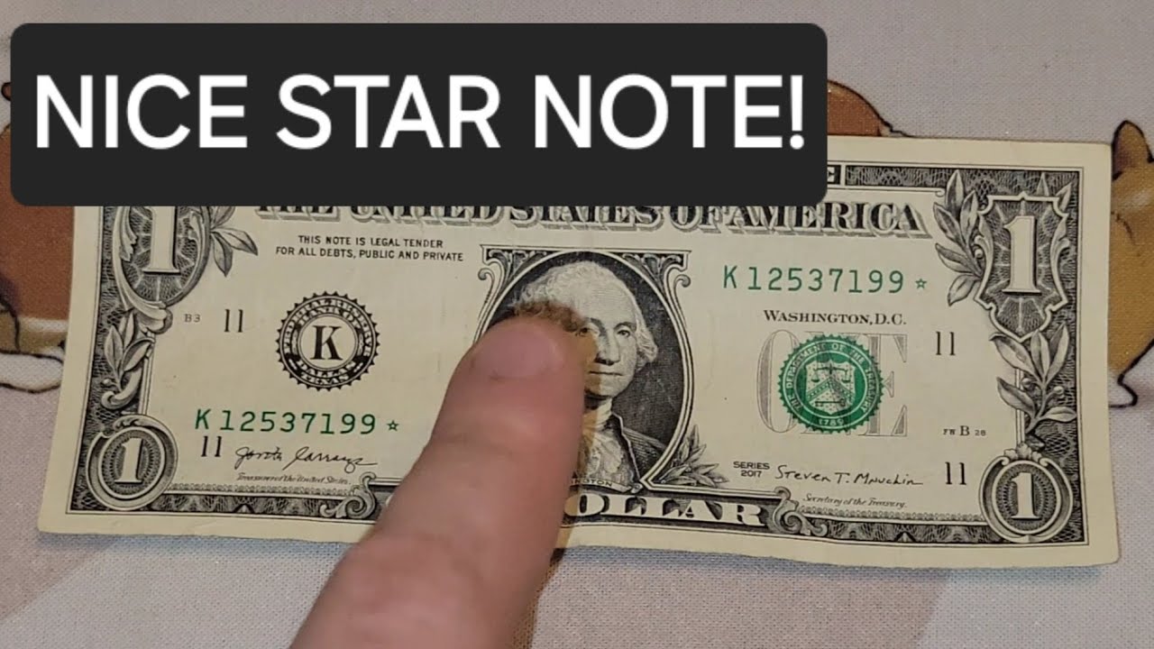GREAT STAR NOTE FOUND! Search for Rare Currency 💰 💶 - YouTube