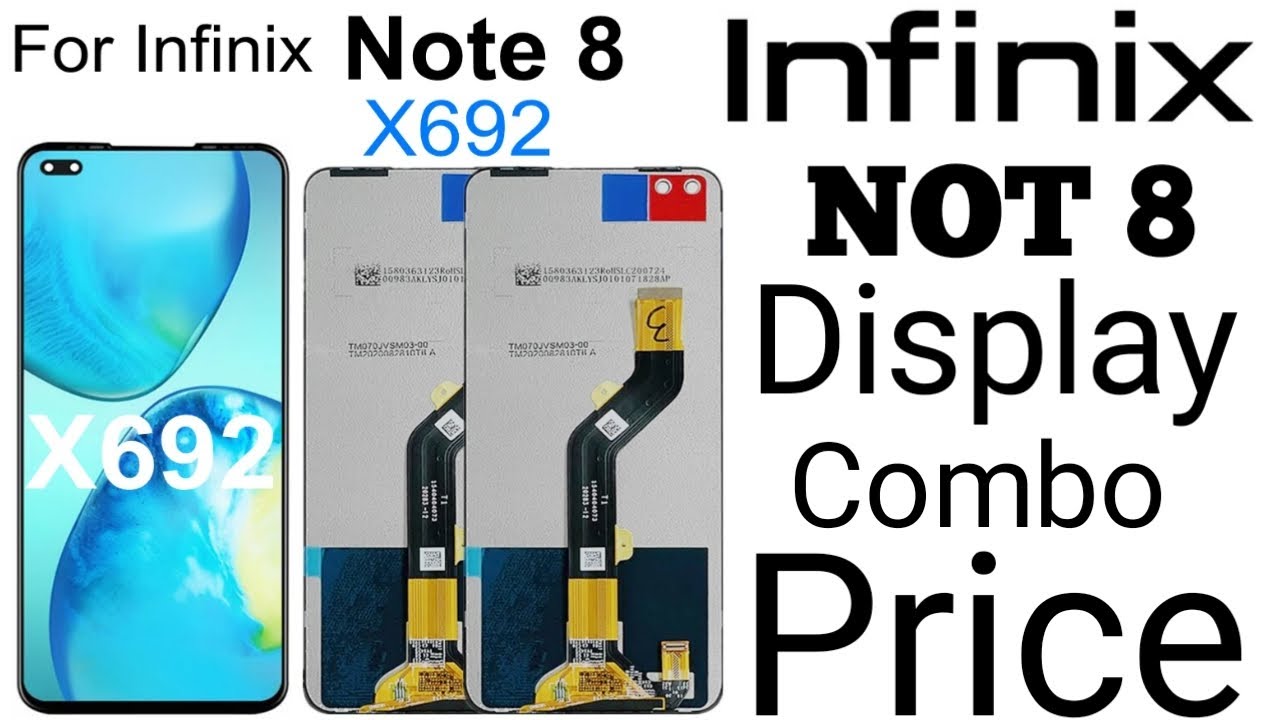 Infinix Note 8 X692 LCD Panel Price| infinix Note 8 Display Combo ...