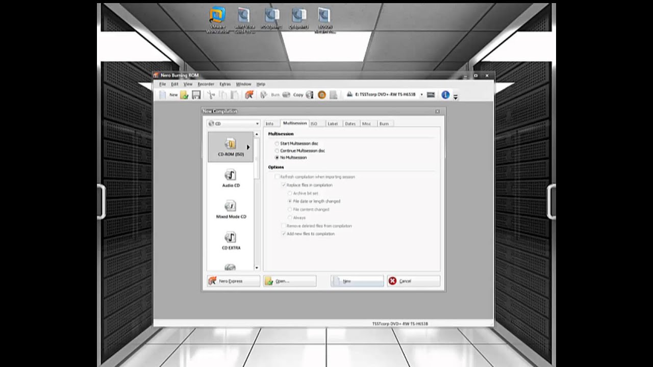 iso and nrg images for vmWare VMs with MD5 checksum verification nero ...