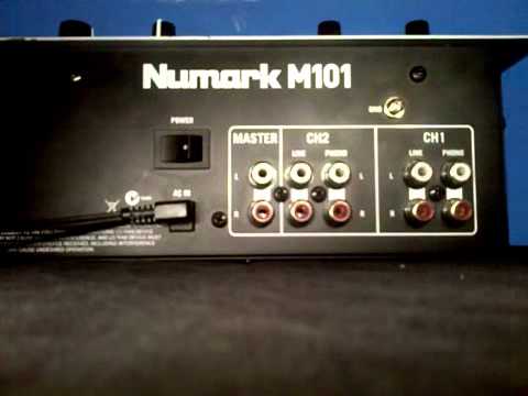 Numark Ntx1000 Turntable With M101 Usb Mixer Headphones Numark M101USB