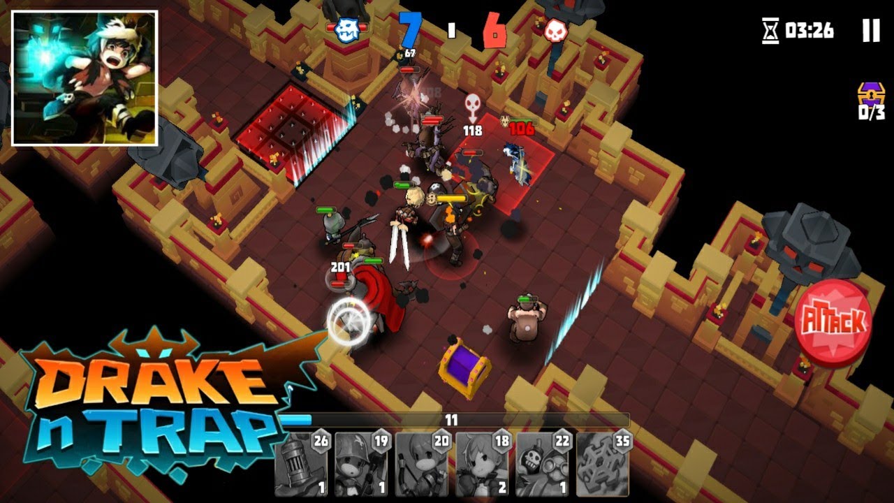 Drake n Trap - Dungeon RPG Gameplay (Android) - YouTube