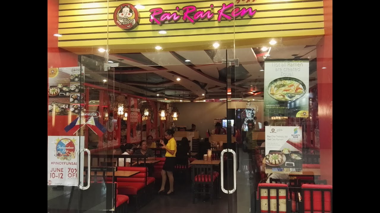 Rai Rai Ken Authentic Japanese Restaurant in SM Mall Consolacion | Cebu ...