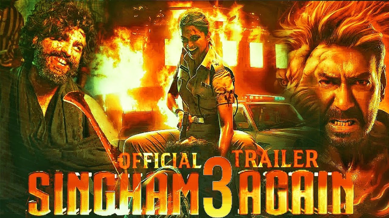 Singham Again 3 - Official Teaser Trailer | Depika, Ajay, Akshay ...