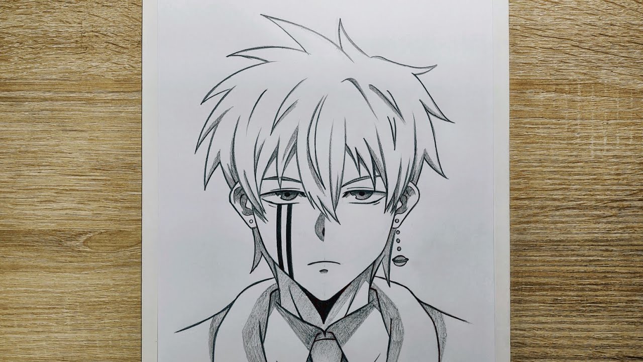 How to draw Lance Crown from Mashle | Drawing lance crown step by step ...