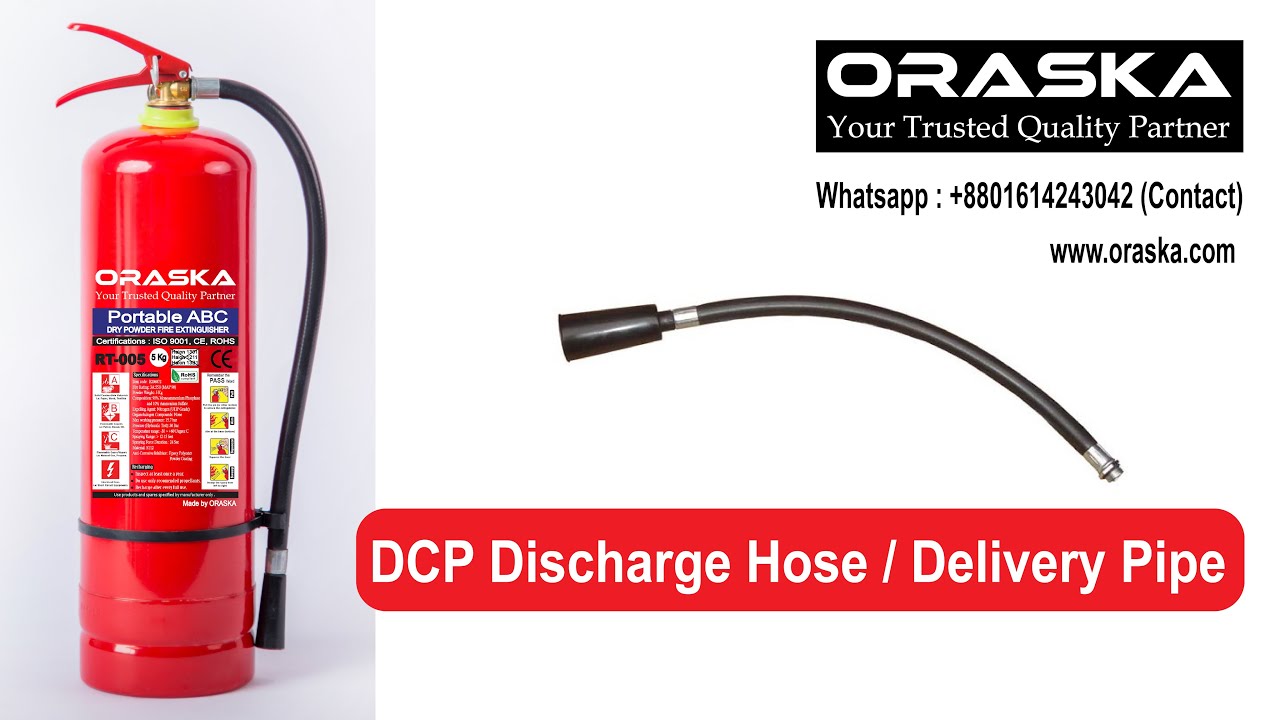 ORASKA ABC DCP fire extinguisher 5kg DCP Delivery Pipe Bangladesh exit ...