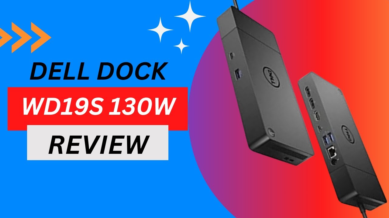 Dell Dock WD19S 130W Power Delivery 180W AC Review - YouTube
