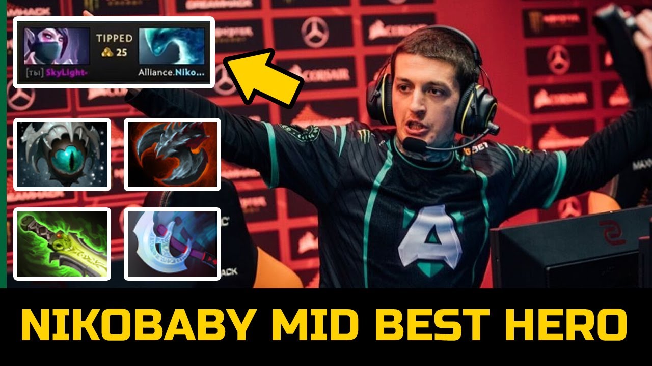 NIKOBABY BEST MID HERO IN RANK - SHOWS OFF VS MASTER TIER TEMPLAR DOTA ...
