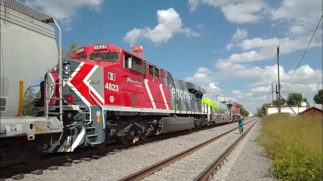 Encuentro Espectacular Cuarteto de BNSF Máquinas Solas Vs FXE 4800 Con Tender FXE 0003 FXE 4823 ...