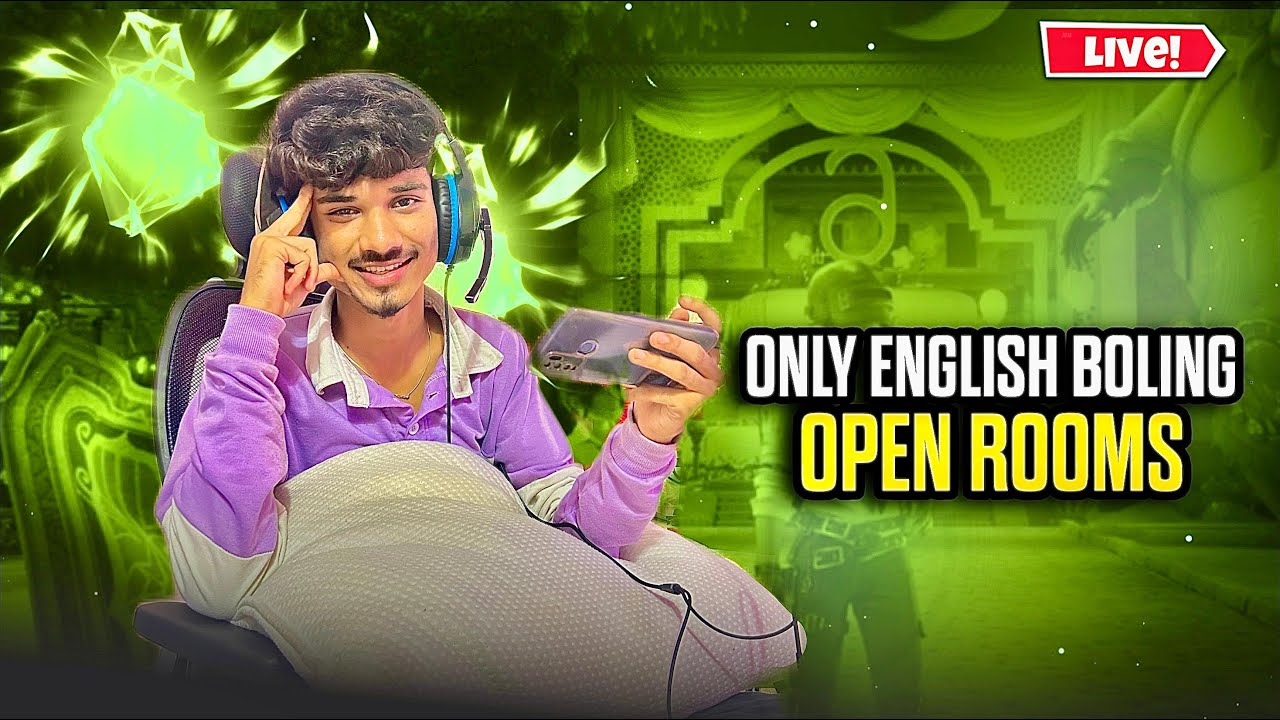 ONLY ENGLISH BOLING || OPEN ROOMS || BGMI LIVE || MARATHI STREMER || DAY 2 - YouTube