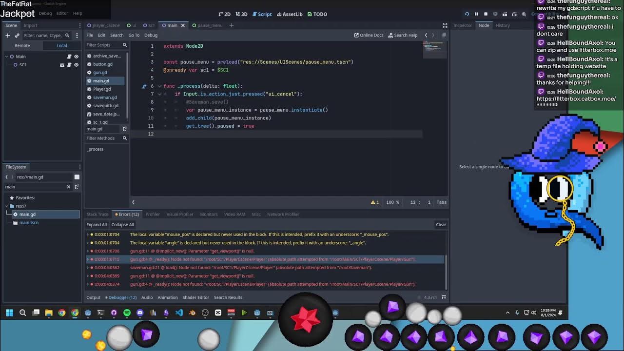 Let's learn godot together - YouTube