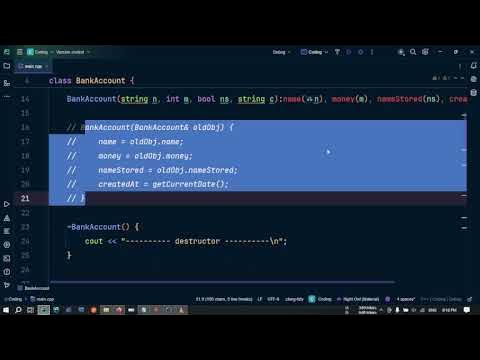 initializing list and operator overloading - YouTube