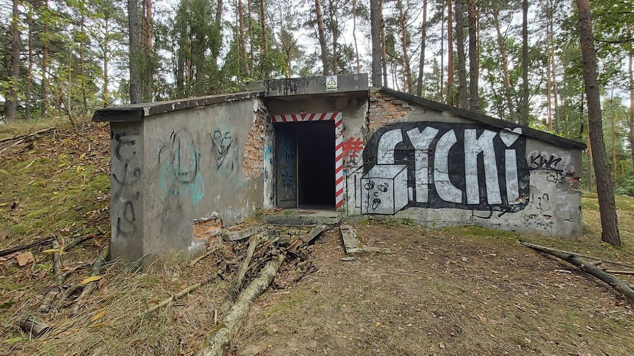 Białobrzeskie bunkry przy Zalewie Zegrzyńskim. - YouTube