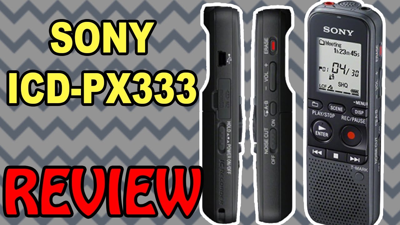 Review Gravador Sony PX333 - YouTube