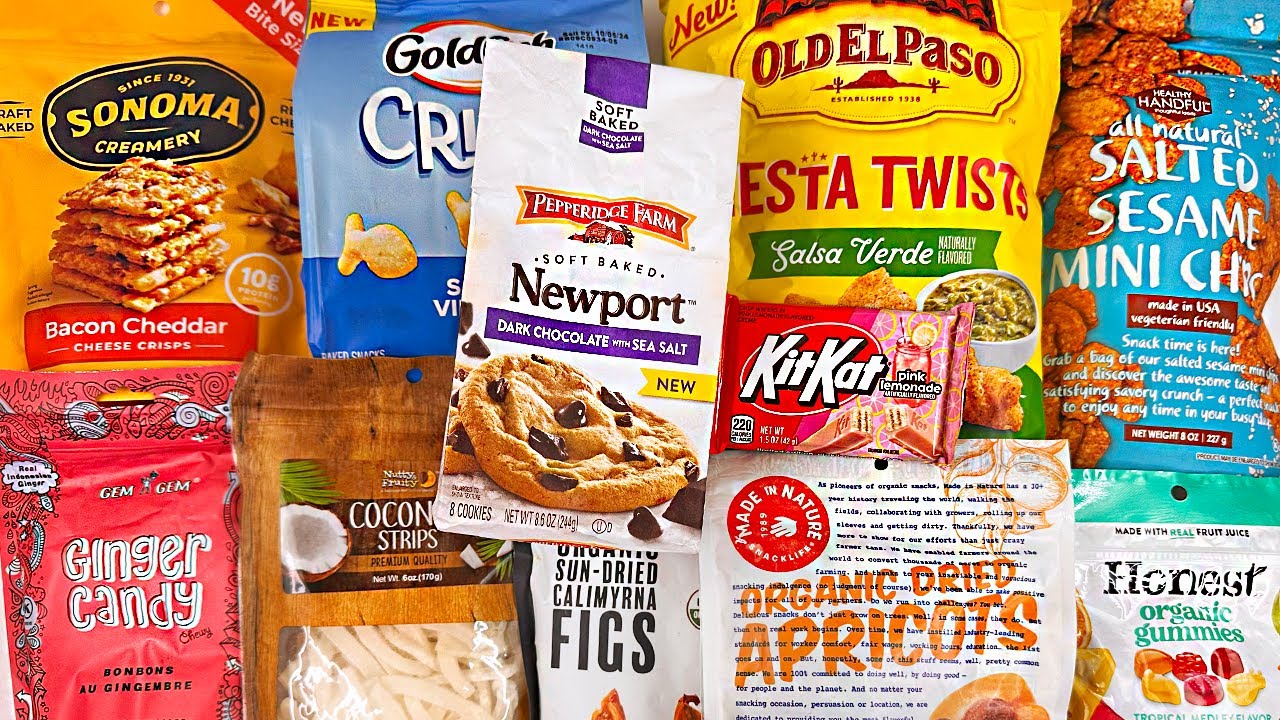 NEW Goldfish Crisps Salt & Vinegar, Pepperidge Farm Newport Dark ...