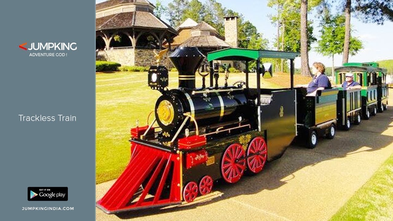 Trackless Train - JumpKing India - YouTube