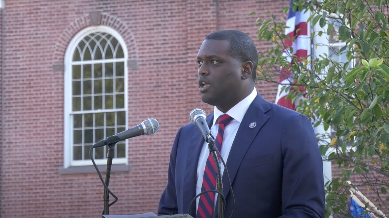 Congressman Mondaire Jones - Tappan 9/11 Memorial Service - YouTube