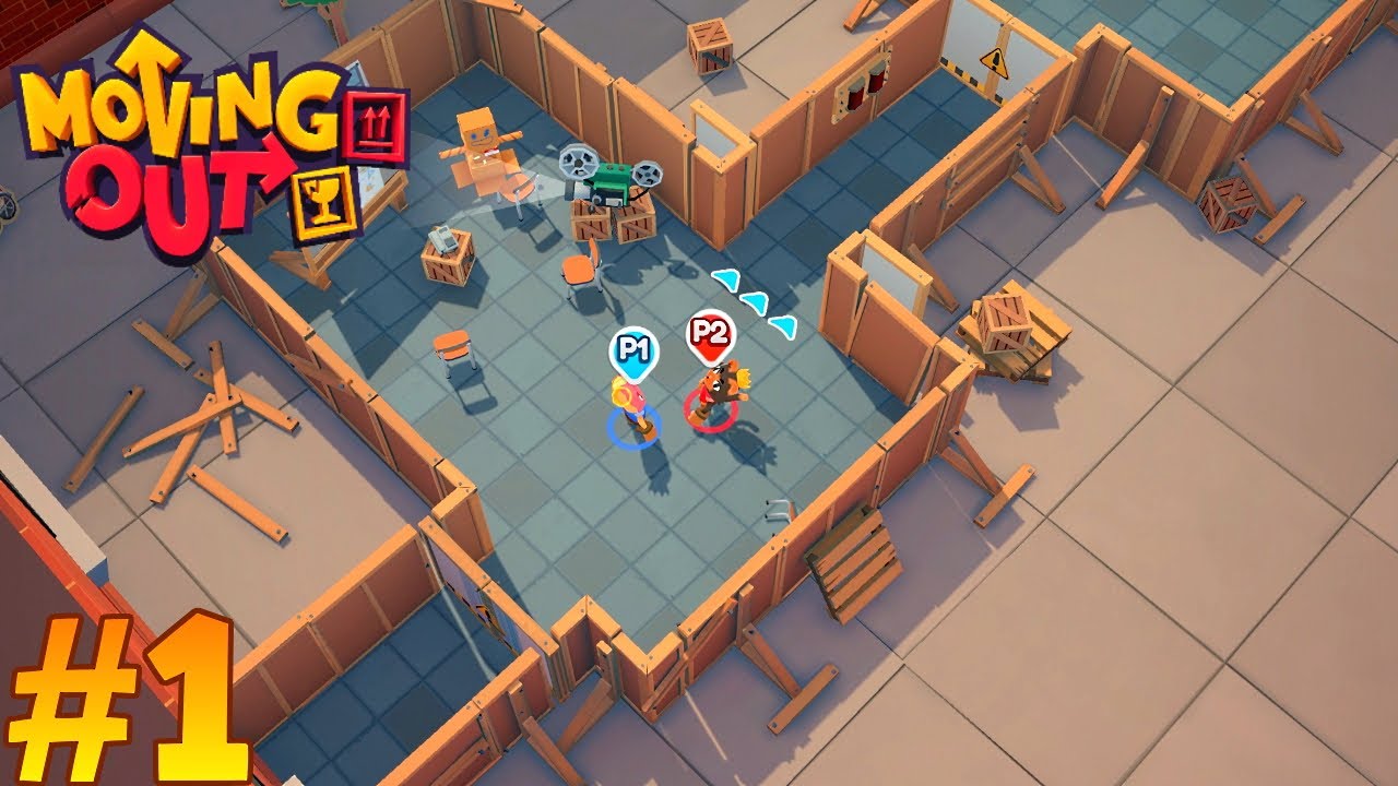 Moving Out Co-op Gameplay (PS4 Pro) Part 1 - The Nightmare Begins - YouTube