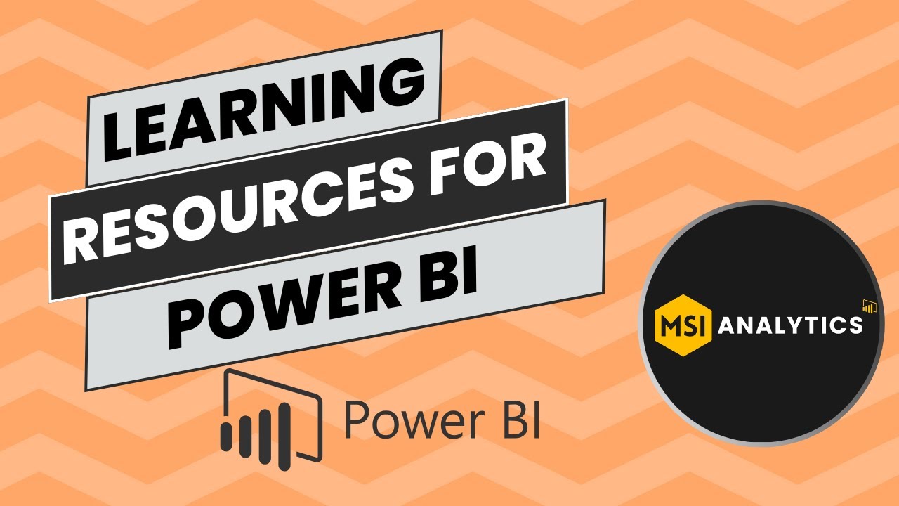 Learning Resources for Microsoft Power BI - YouTube