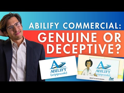 Is This Abilify Commercial Honest Enough? #psychiatricmedications #psychiatry #abilify