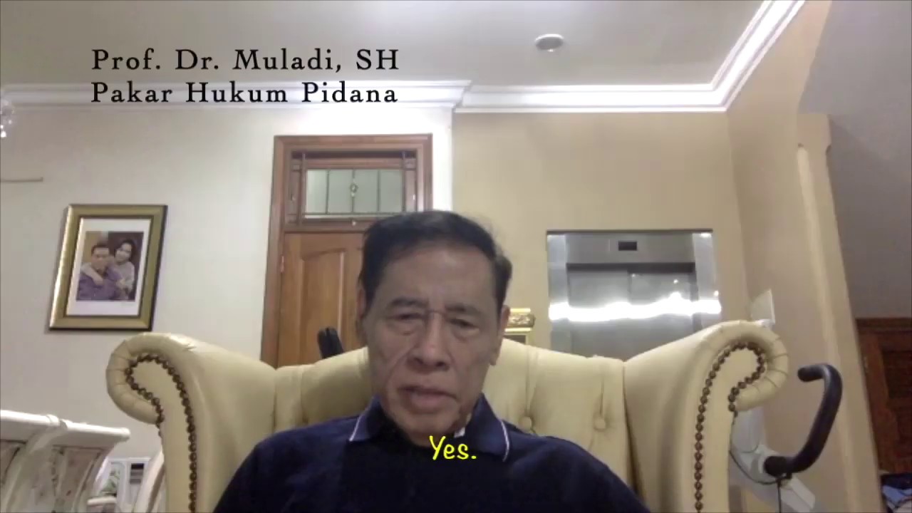 Prof Muladi - Tips Wirausaha Di New Normal COVID-19 Bidang Hukum | Audi ...