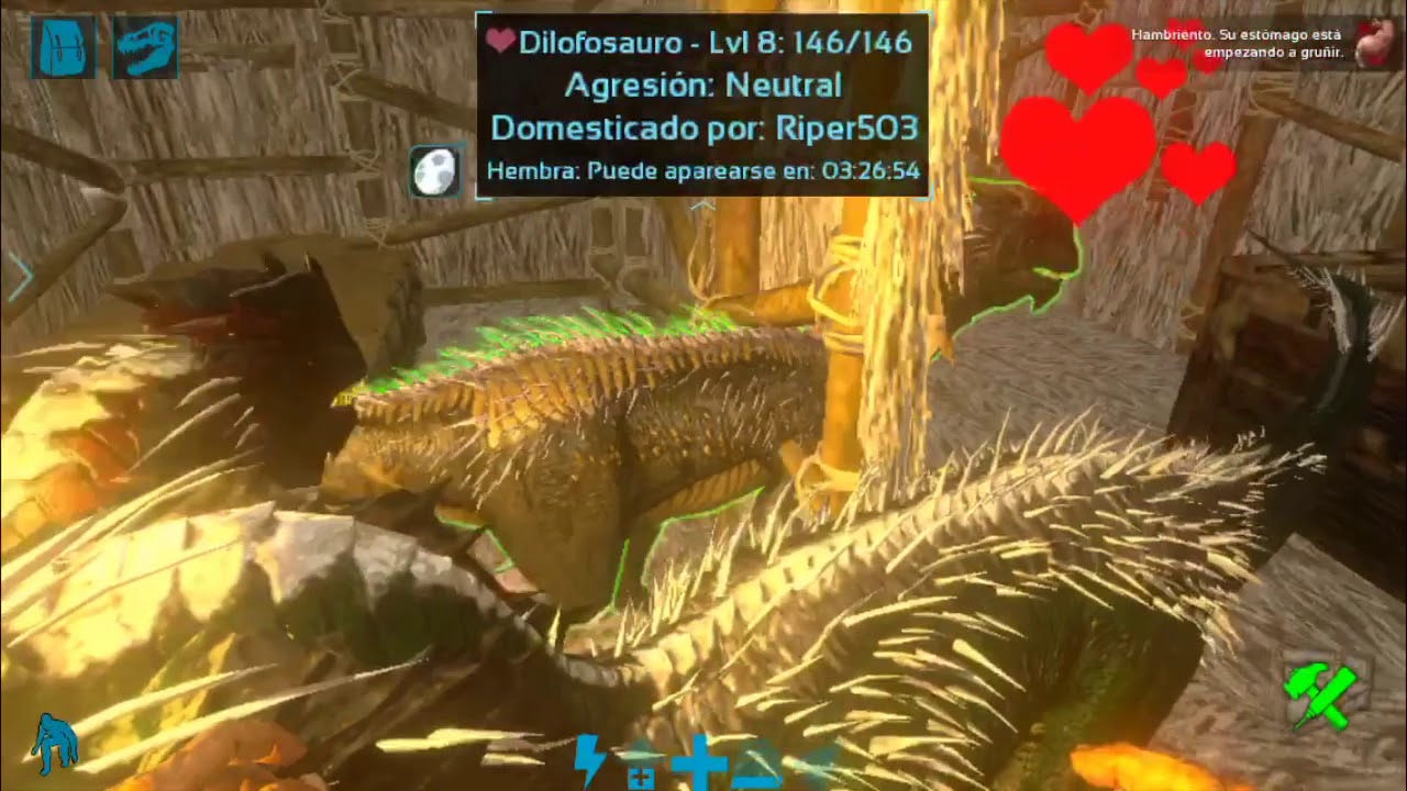 Como Fertilizar y encubar un huevo de dilofosaurio facil y rapido ...