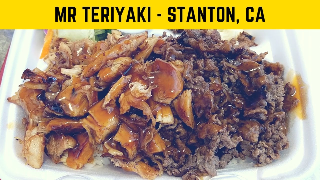 Mr Teriyaki Stanton BBQ Beef Kalbi Chicken Teriyaki - YouTube