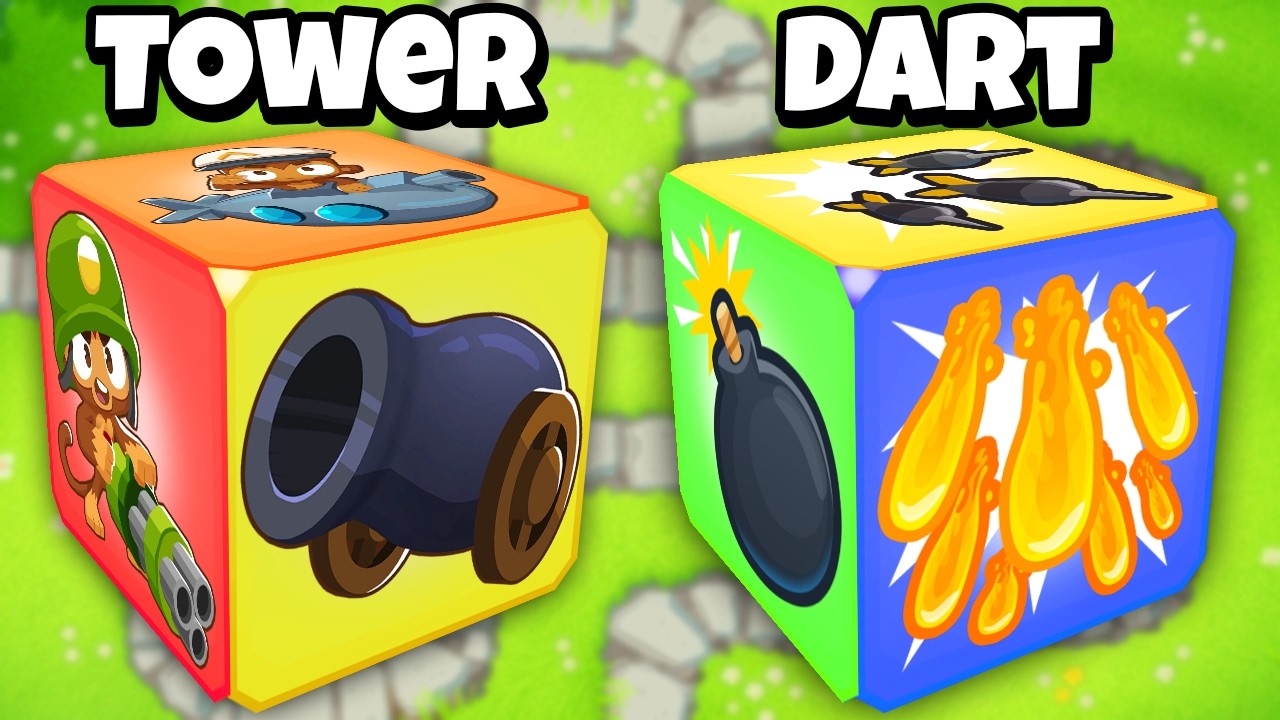 Random Towers + Random Darts?! | ONE Tower CHALLENGE! - YouTube