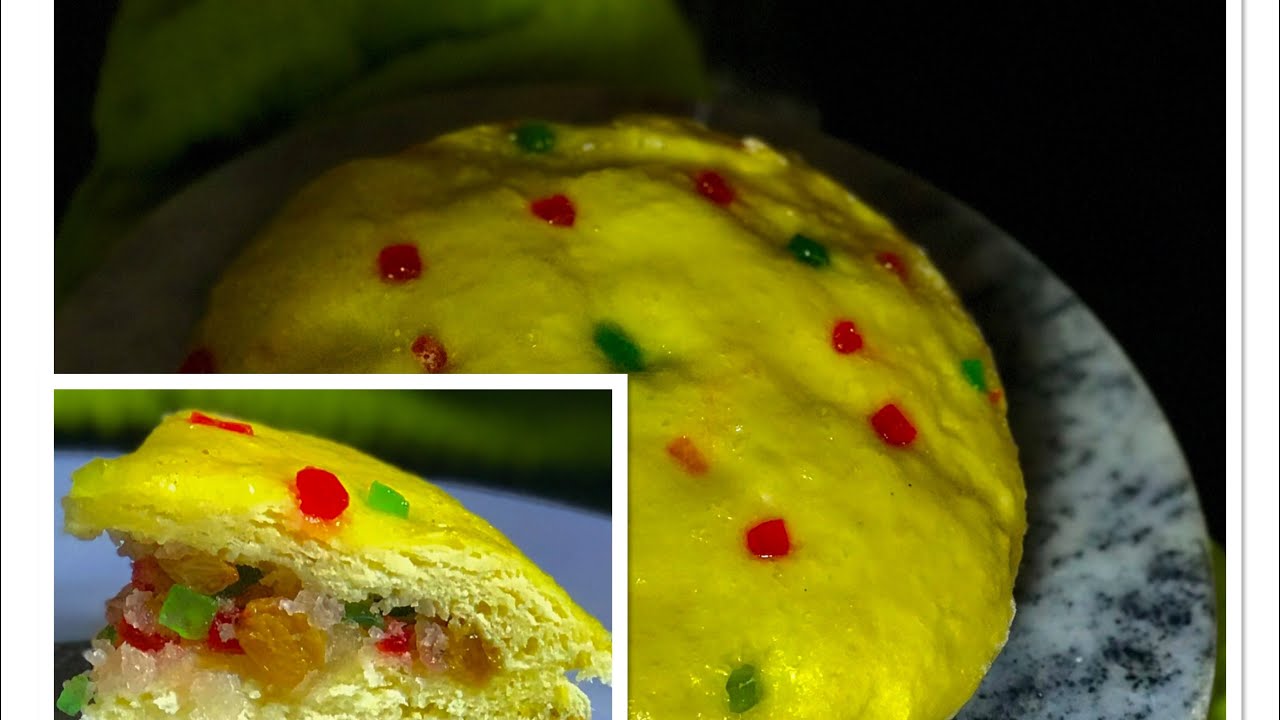 Dilkush || Sweet Coconut Bun Without Oven - YouTube