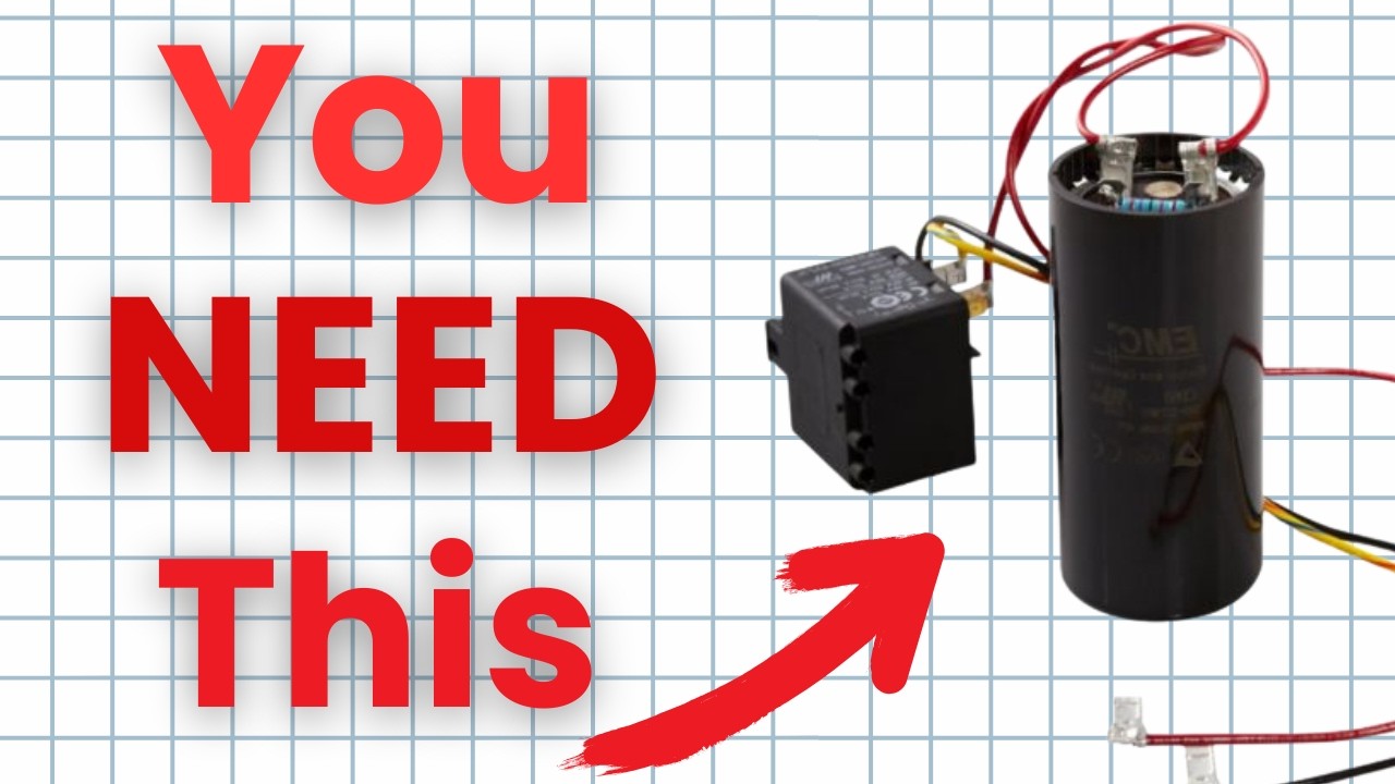 How to Install a Hard Start Kit on Your AC Unit (SAVE THOUSANDS!) - YouTube