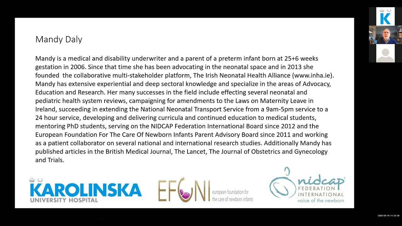 5 Mandy Daly. The 2020 Virtual Swedish Conference on Ultra-Early ...