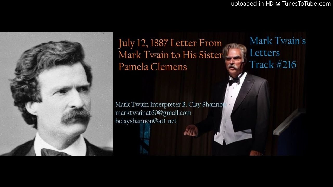 July 12, 1887 Letter From Mark Twain to His Sister Pamela Clemens_216 ...