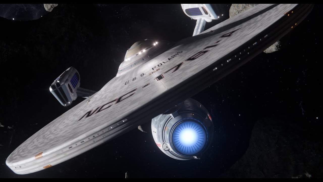 Constitution Refit flyby - YouTube