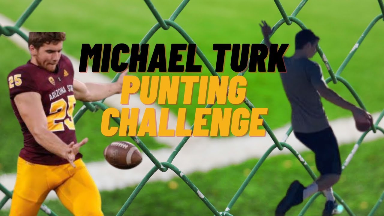 Michael Turk Punting Challenge - YouTube