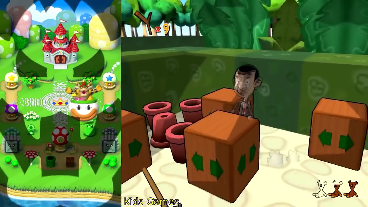 Super Mario Run vs Mr Bean 3D - YouTube