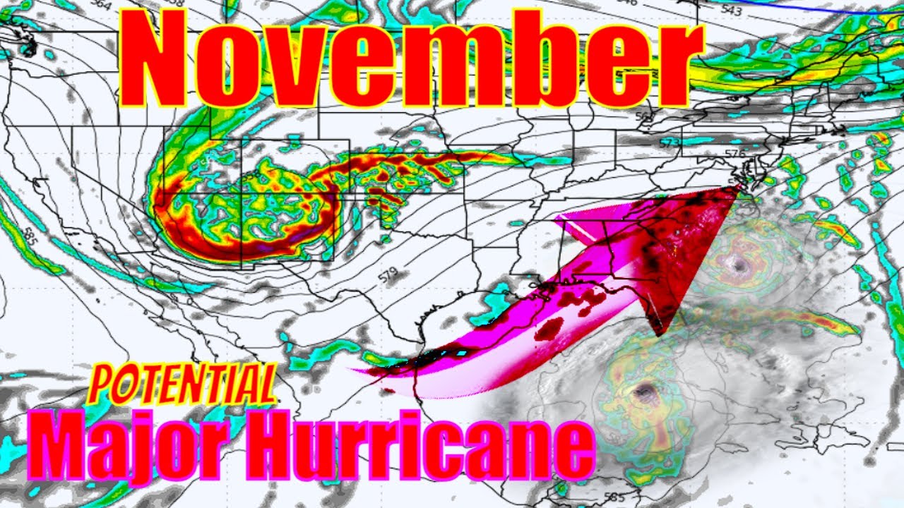 November Potential Major Hurricane Forecast - The WeatherMan Plus - YouTube
