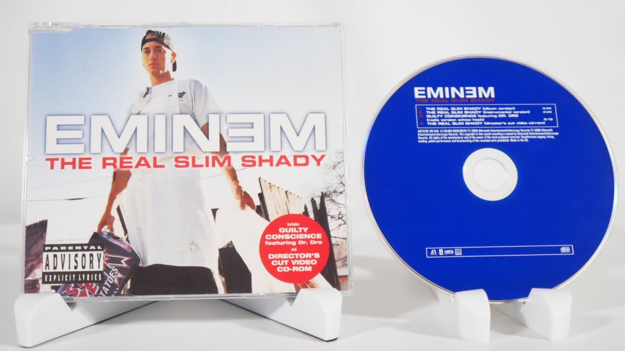 Eminem - The Real Slim Shady CD Unboxing - YouTube