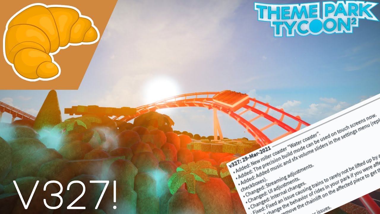 TPT2 V327! | Update! | Water Coaster! | Roblox - YouTube