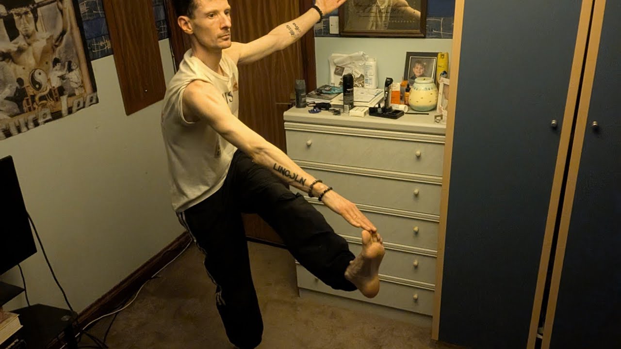 Equilibrium Get Balanced ep 62 Standing Cross Toe Taps - YouTube